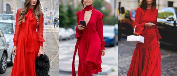Cómo combinar un vestido rojo - VeronicaChic.com